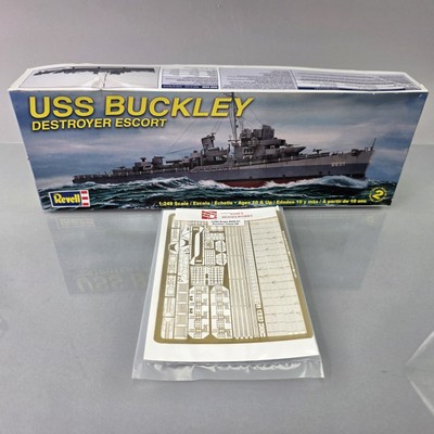 Revell 85-3013 1:249 USS Buckley Destroyer Escort Model Kit & Toms ...