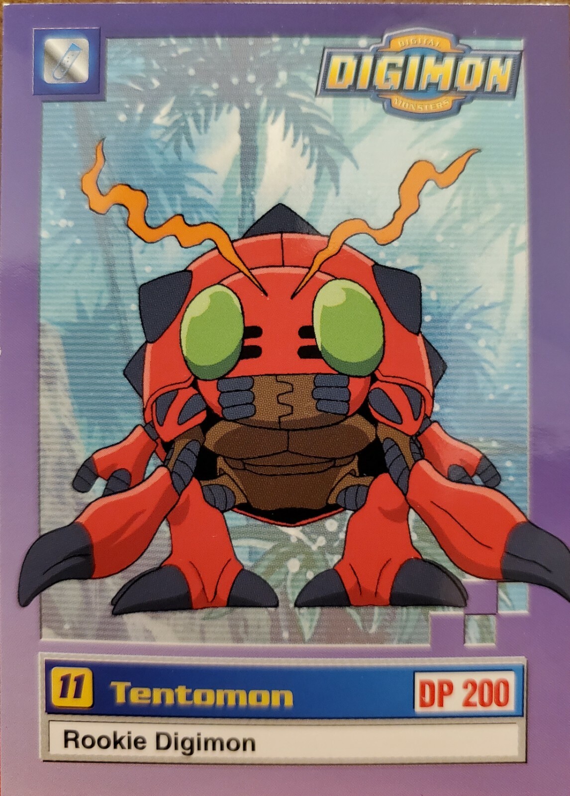 Digimon Tentomon Card
