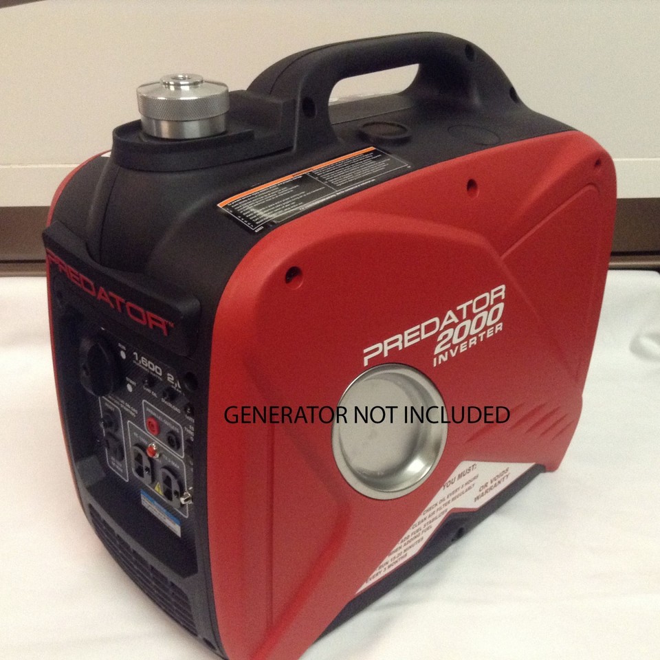 PREDATOR 2000 WATT INVERTER GENERATOR EXTENDED RUN FUEL CAP - New | eBay