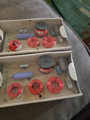 Pair Of Peerless Audio 3-Way 3E10 Crossover Network 500 & 4000 HZ New ...