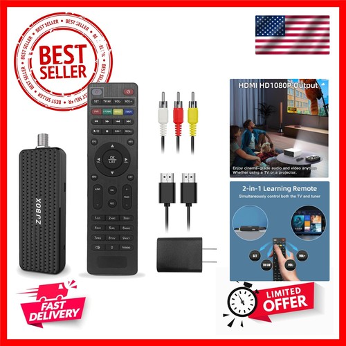 Digital Converter Box for TV,1080P ATSC tv Tuner Box with hdmi Output ...