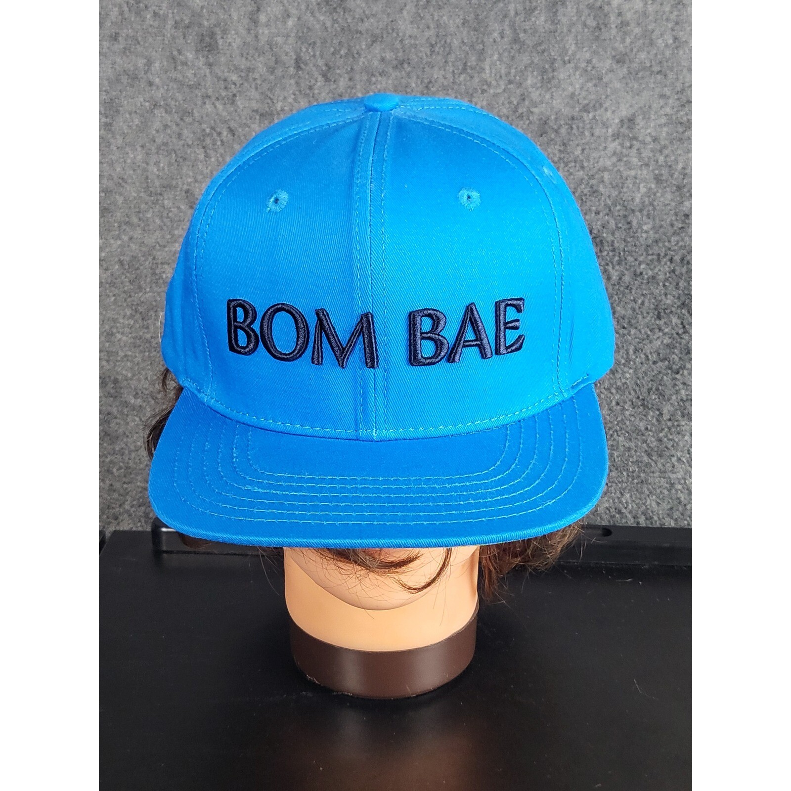 Bombay Sapphire Bom Bae Hat Blue Adjustable Baseball Snapback Cap ...
