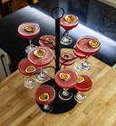 Cocktail Glass Tree Stand Display Perfect for Serving Cocktails or ...