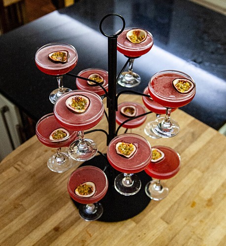Cocktail Glass Tree Stand Display Perfect for Serving Cocktails or ...