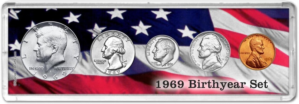 Birth Year Coin Gift Set, 1934-2021 | eBay