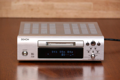 Denon DMD-F102 MiniDisc Player Silver Working MD Recorder Deck | eBay ...