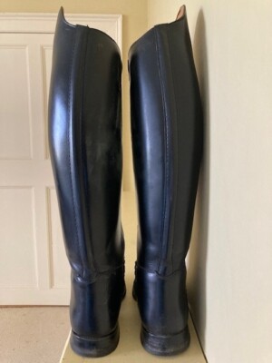 Konigs leather riding boots size 6 1/2 with zip | eBay Australia
