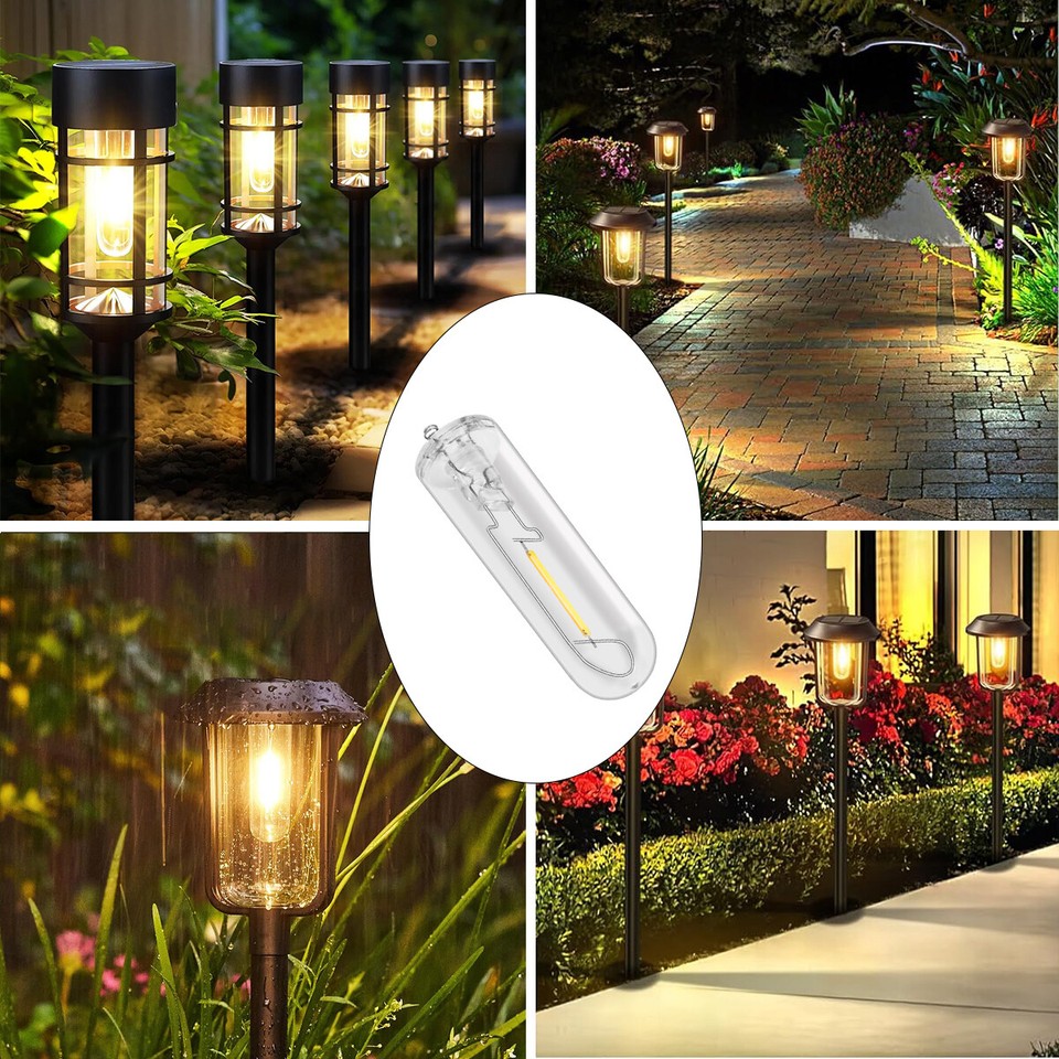 Solar Pathway Lights Replacement Bulbs Solar Light Bulbs for Outside | eBay
