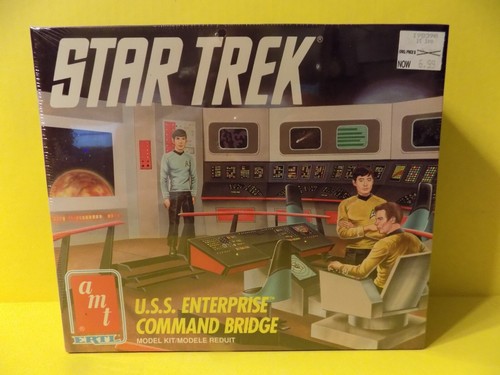 1991 AMT Star Trek U.S.S. Enterprise Command Bridge Model #6007 Sealed ...