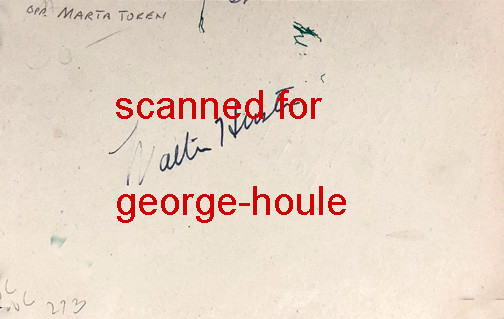 MARTA TOREN - SIGNED - WALTER HUSTON - DIED AT AGE 31 | eBay