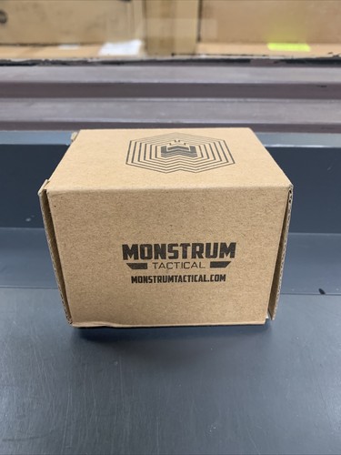 Monstrum Lockdown Series Adjustable Height Picatinny Riser Mount W/ QD ...