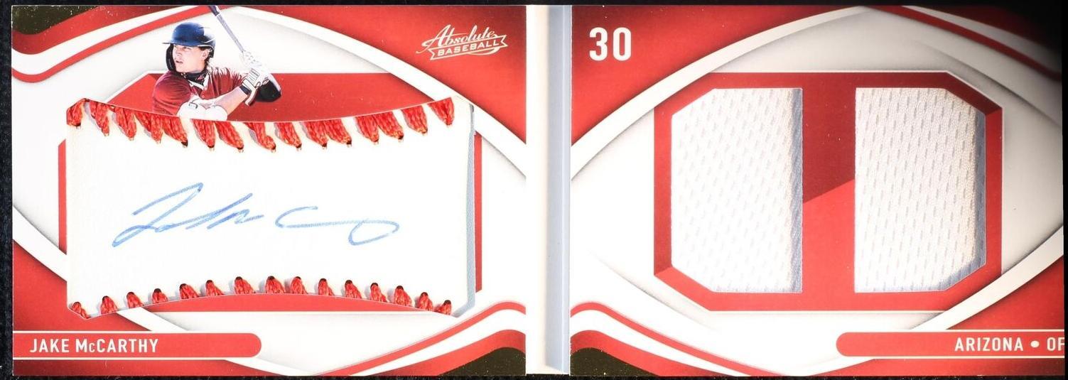 2022 Panini Absolute - Rookie Baseball Material Booklet Signatures Jake ...