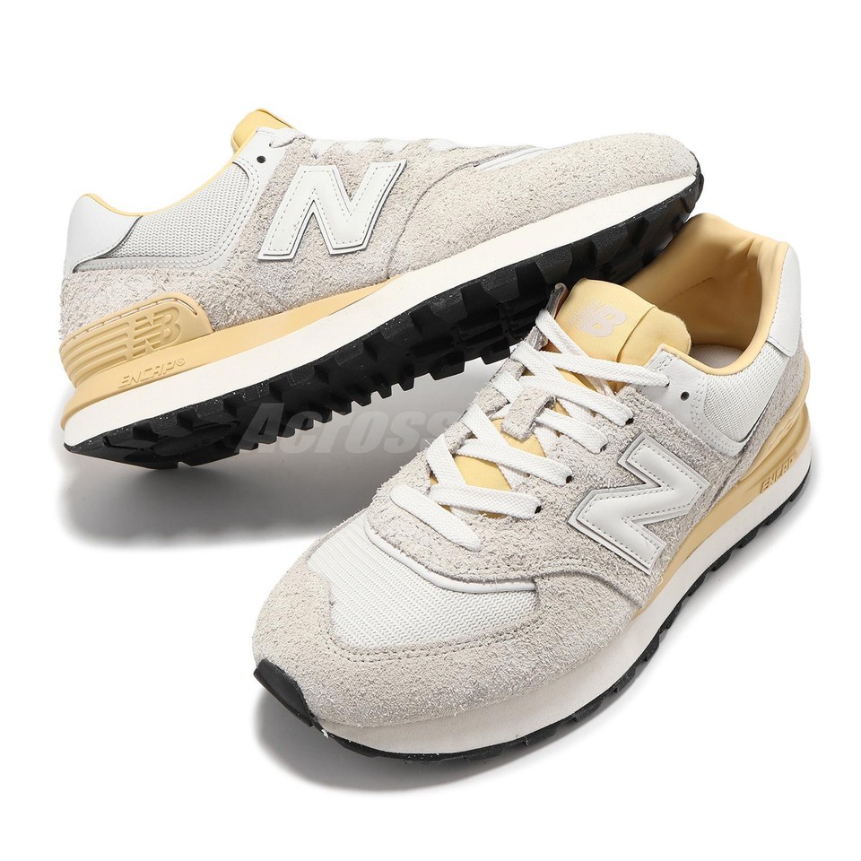 New Balance 574 Legacy NB Grey Yellow Men Unisex Casual Shoes U574LGWM ...