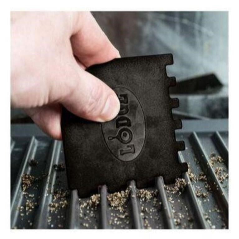 Lodge Cast Iron Scraper Combo Set of 2 Pan & Grill Scraper Red and ...