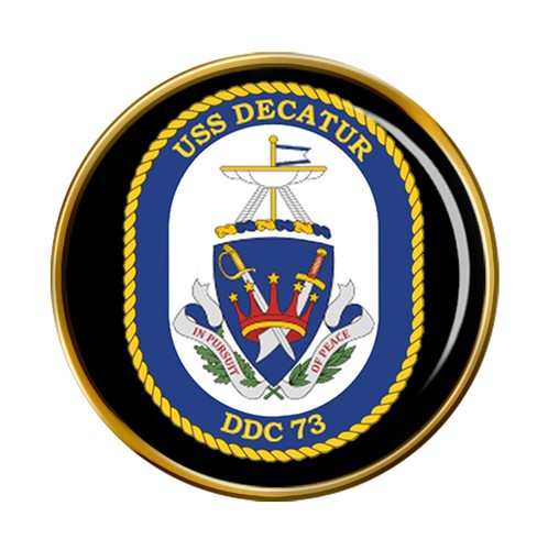 USS Decatur (DDG-73) Pin Badge | eBay