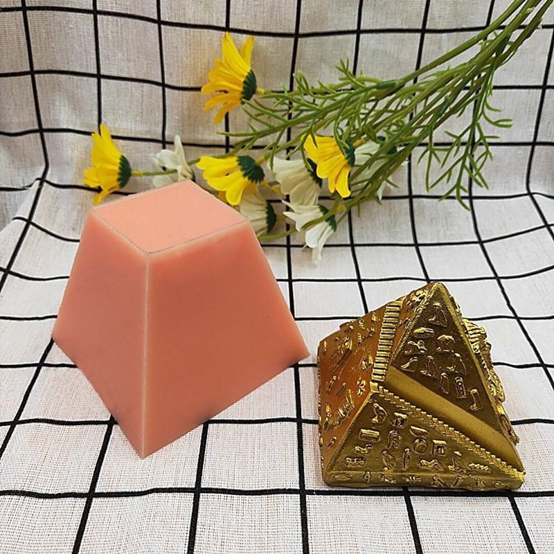 3D Egyptian Pyramid Silicone Mold Handmade Fondant Mould | eBay UK