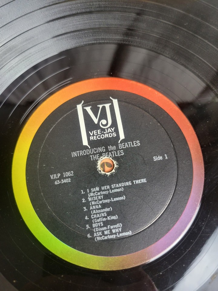 THE BEATLES LP 'INTRODUCING' VJLP 1062 | eBay