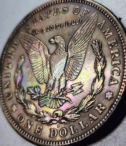 Toner Alert 1921-S $1 Morgan Silver Dollar Sigma Verified #904 | eBay