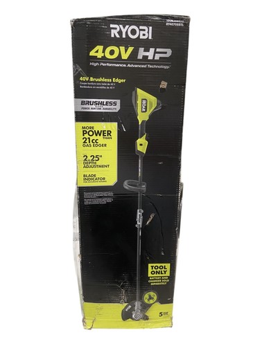 (Read Desc.) RYOBI RY40708BTLVNM - 40V HP Brushless Stick Lawn Edger ...