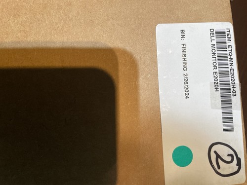 Dell E2020H 20-Inch LCD Monitor - 1600 x 900 - 60 Hz - 250 cd/m2 ...