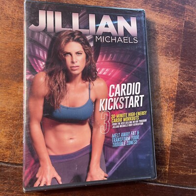 Jillian Michaels Cardio Kickstart - DVD - New Sealed | eBay