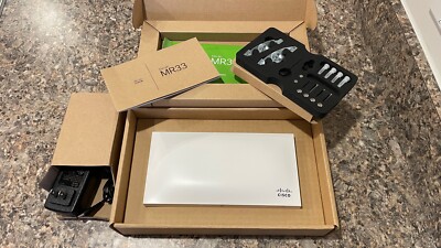 UNCLAIMED | Cisco Meraki MR33 Wireless Access Point | Includes BRACKET ...