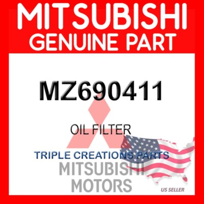 Genuine OEM Mitsubishi MZ690411 OIL FILTER | eBay