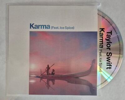 TAYLOR SWIFT "KARMA” RARE NEW BRAZILIAN PROMO CD | eBay UK