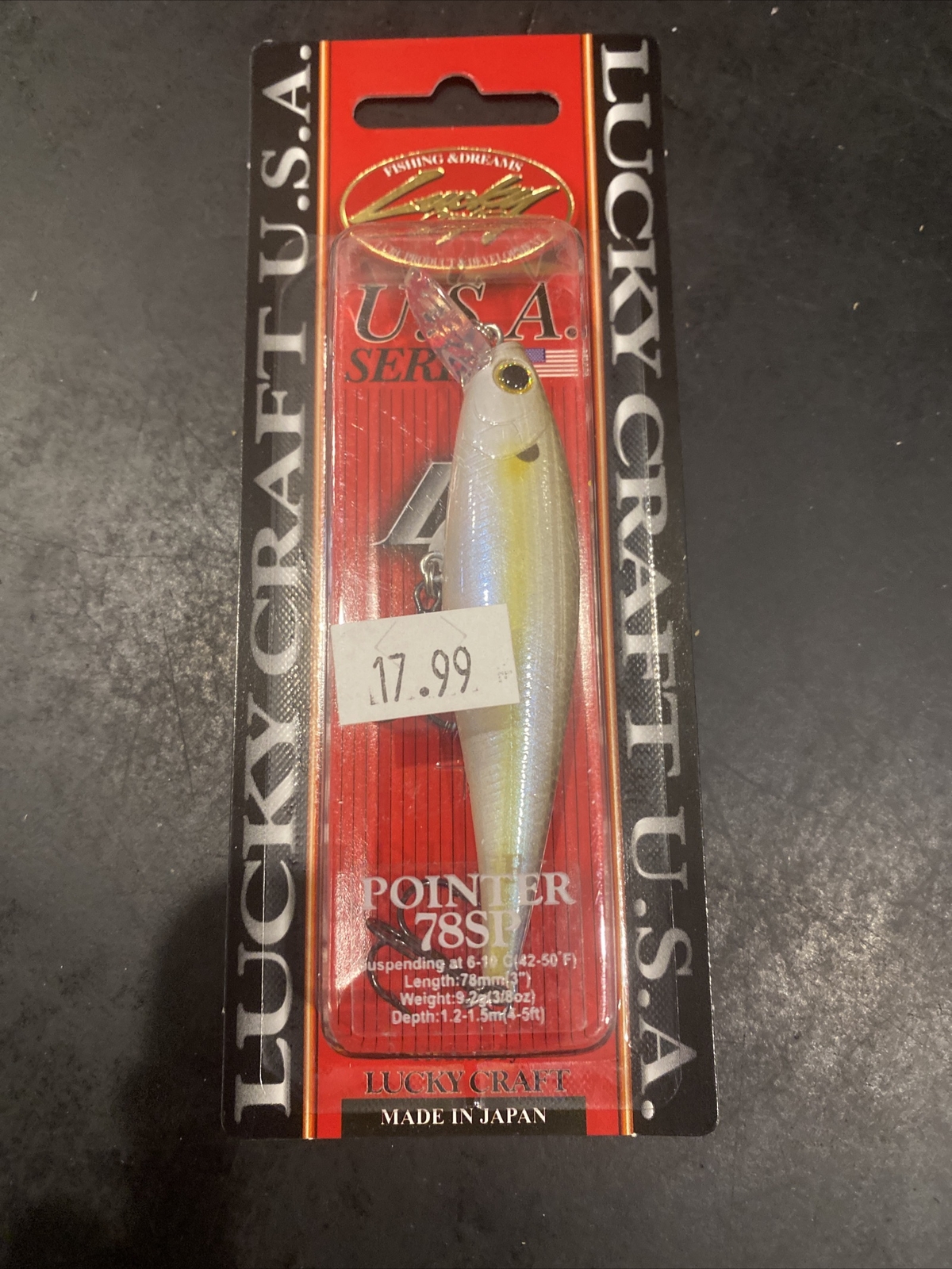 Lucky Craft - Pointer 78SP Chartreuse Shad | eBay