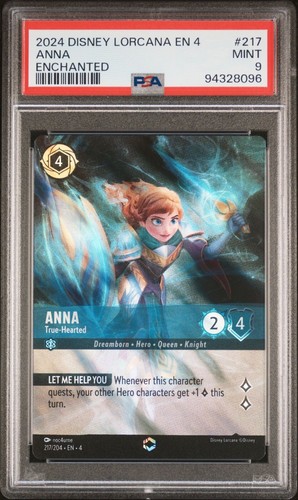 2024 DISNEY LORCANA EN 4-URSULA'S RETURN ENCHANTED ANNA - TRUE-HEARTED ...