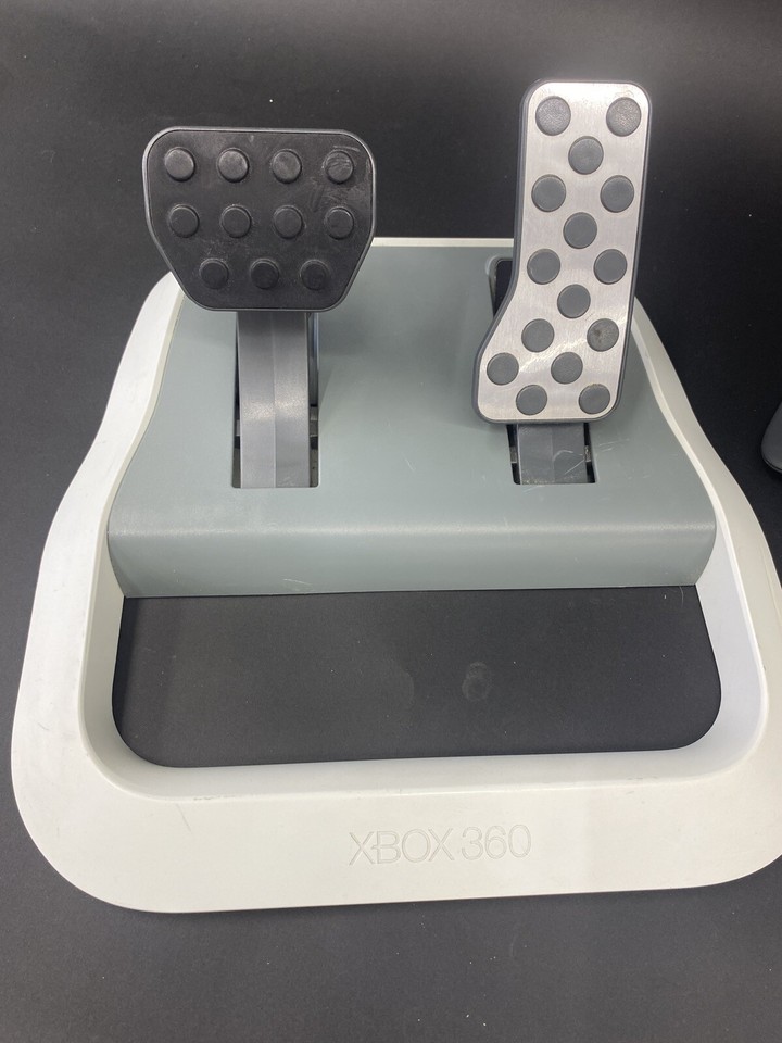 Xbox 360 Wireless Racing Wheel with Force Feedback Pedals - microsoft x ...