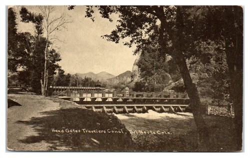 Early 1900s Head Gates Travelers Canal, Del Norte, CA Postcard *6L13 | eBay