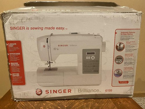 Singer Sewing Machine Brilliance Model 6199 (Brand New Open Box) | eBay