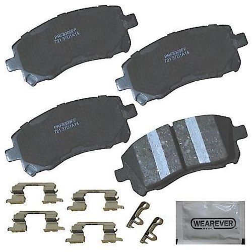 Carquest Professional Platinum Ceramic Front Disc Brake Pad Set ...