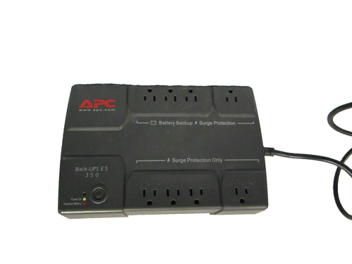 APC BE350R Back-UPS ES 350 Battery Backup Surge Protect (NO BATTERY ...