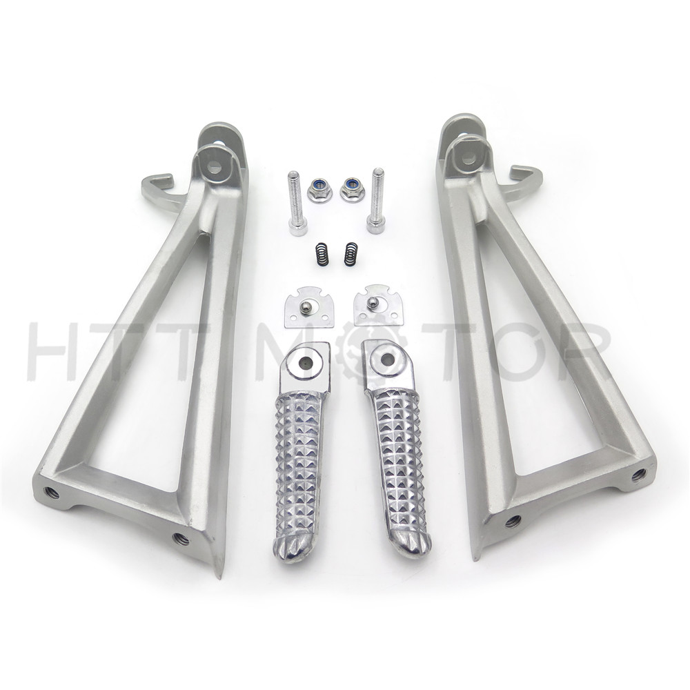 SILVER POLISHED Rear set foot peg bracket for Yamaha YZF R6 2006-2012 ...