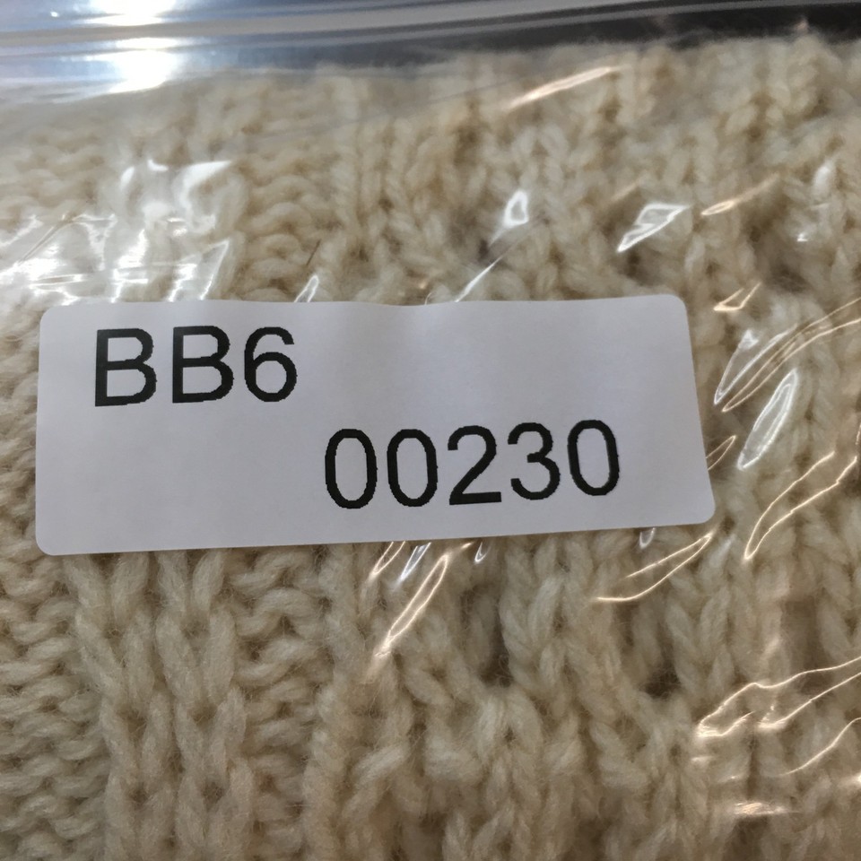 Bonner Ireland Sweater Womens Ivory Cable Knit Crewneck Wool Handmade ...