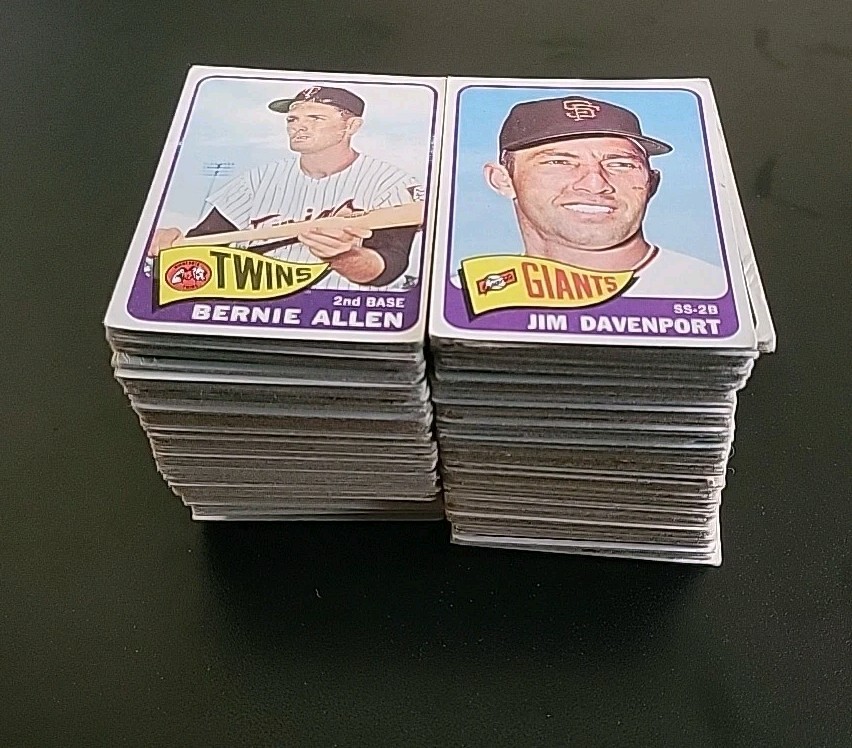 1965 Topps Baseball Card Lot - 281 Different - W/ Bill McCool and Ron ...