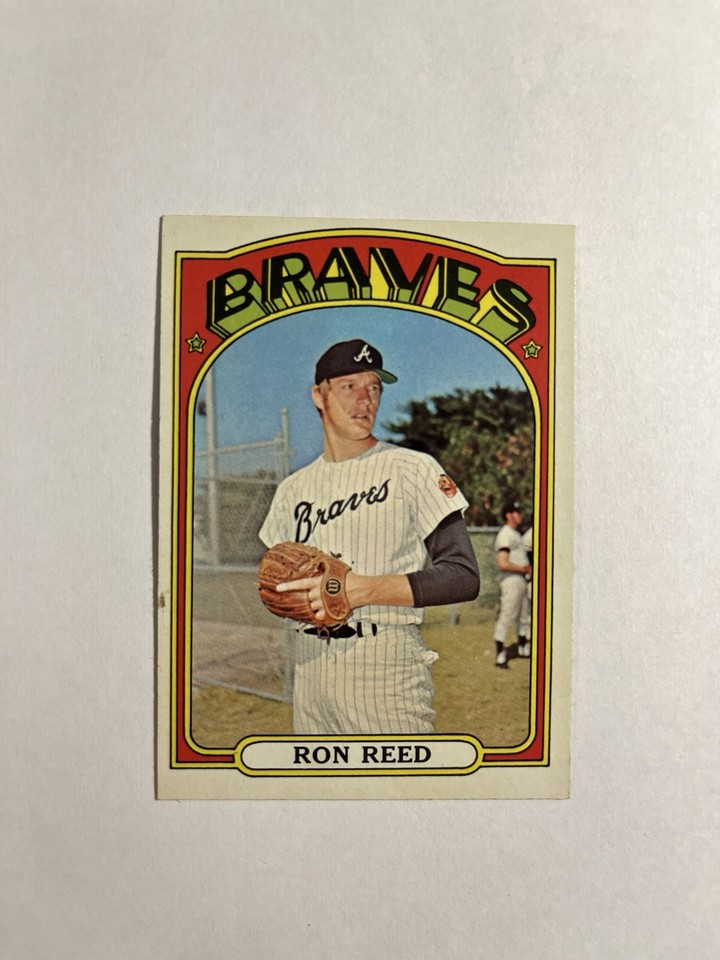 1972 Topps Baseball High # Ron Reed #787 & Phil Niekro #620 Atlanta ...