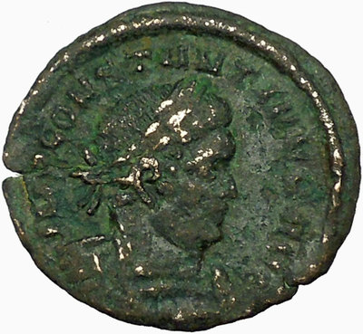 Constantine I The Great 313AD Ancient Roman Coin SOL INVICT Sun God ...