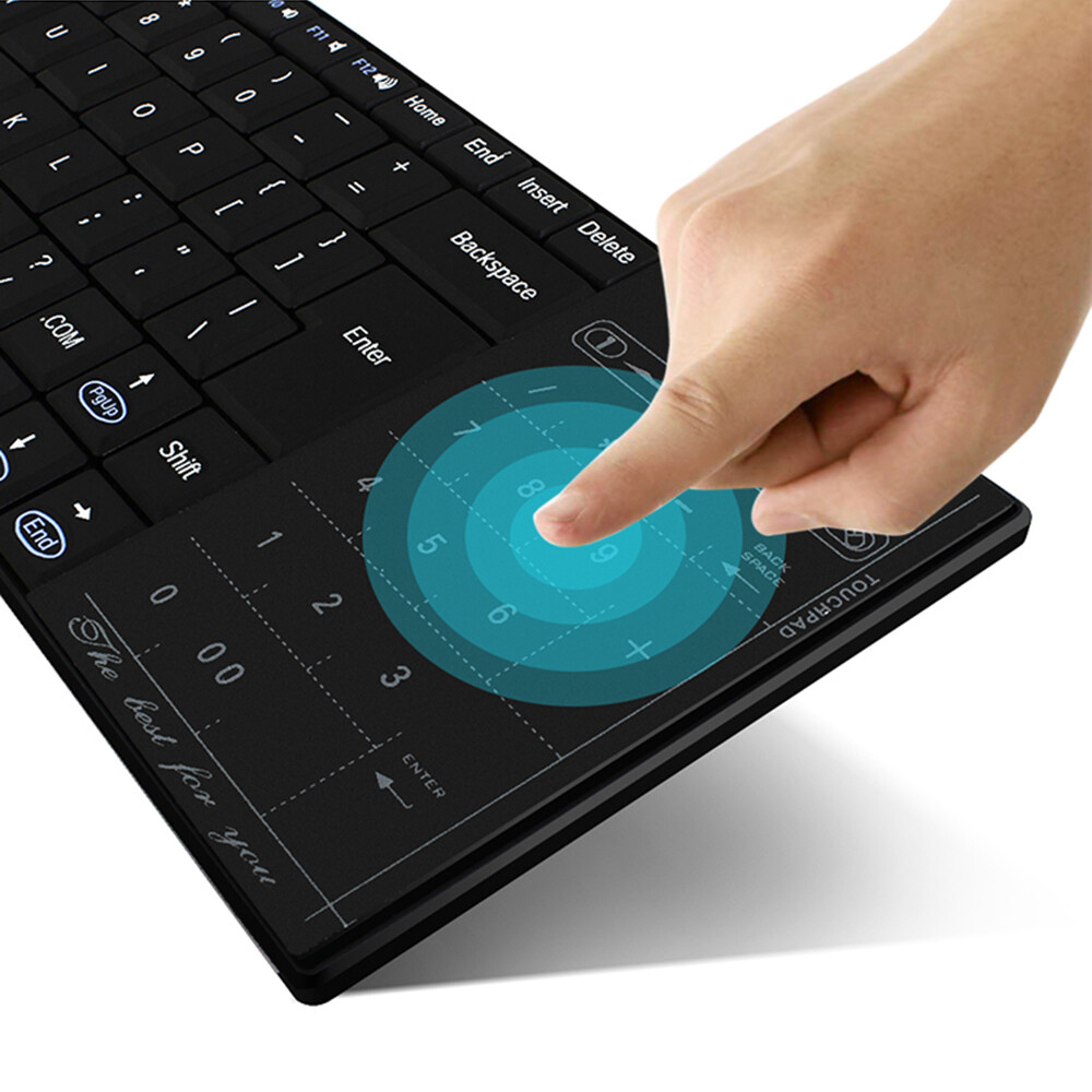 Wireless Keyboard And Mouse Pad