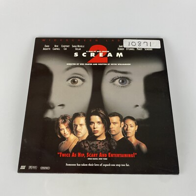 Scream 2 Laserdisc Widescreen Laser Disk 786936077919 | eBay