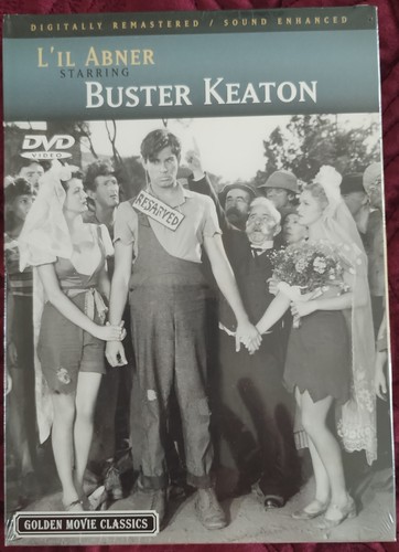 L'il Abner Starting Buster Keaton 1940 DVD New And Sealed Golden Movie ...