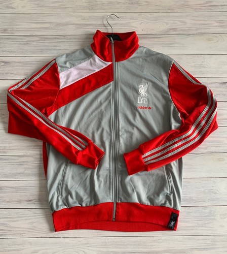 Liverpool Adidas Originals retro remake 90's vintage track jacket Size ...