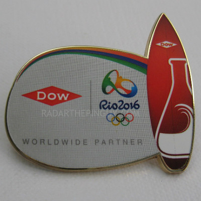 2016 Rio Olympic Dow Surfboard Pin | eBay