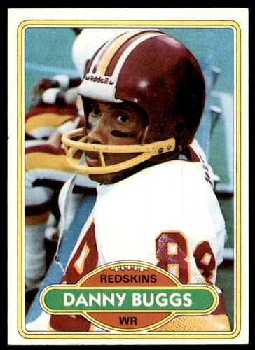 1980 Topps Danny Buggs Football Card Washington Redskins #194 | eBay