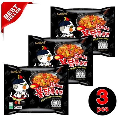 Samyang Bulldak Hot Chicken Spicy Noodle Flavor Korean Mama Instant ...