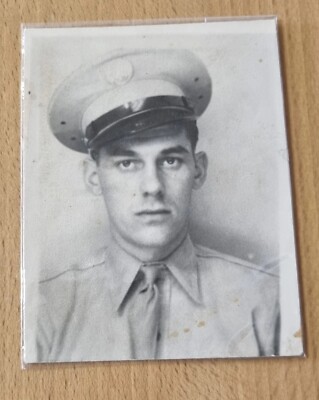 Original WW2 Era US Army Soldier In Studio Portrait Photo 10 x 8 cm | eBay