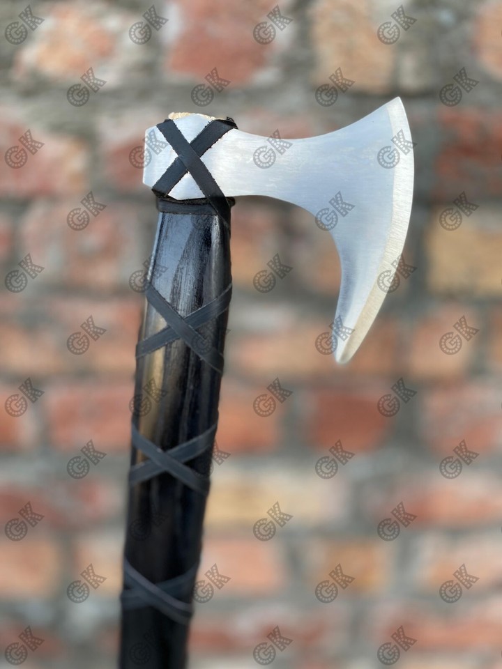 Handmade Viking Axe / Of RAGNER LOTHBROK /Hunting Camping Battle Axe ...