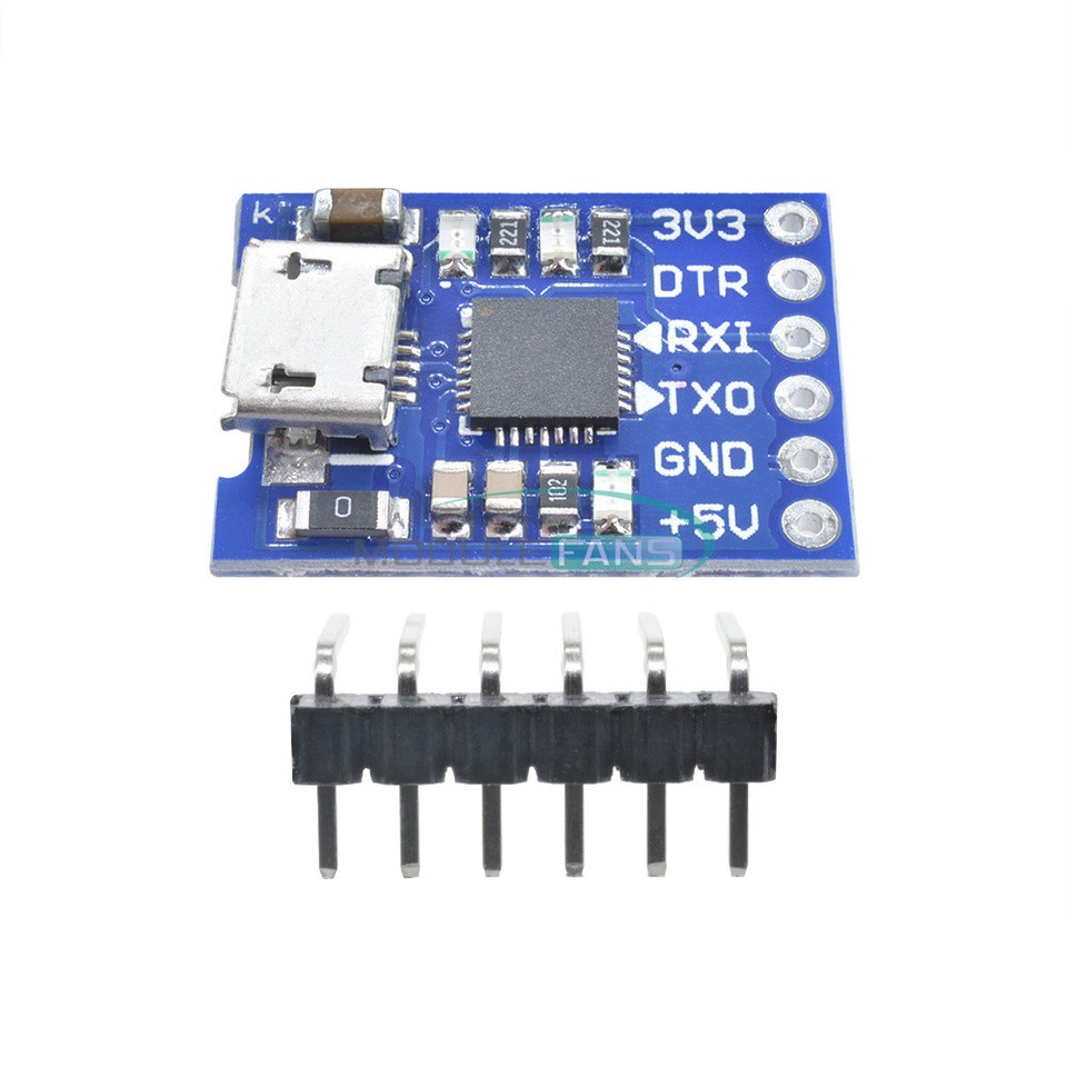 2PCS CP2102 MICRO USB To UART TTL Module 6Pin Serial Converter STC ...